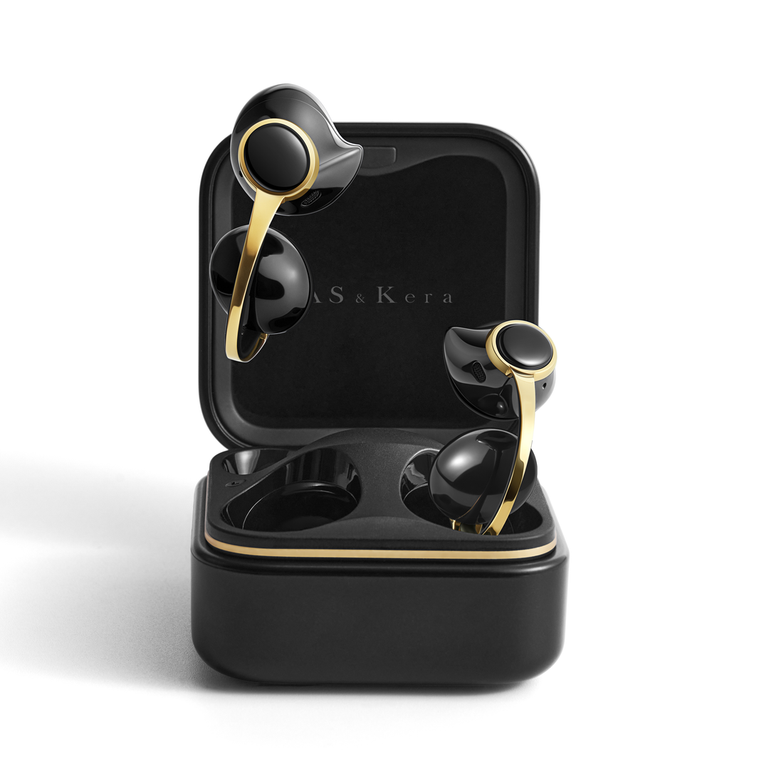 earKron® Luxury Earbuds | Audio Ear-cuff Set | CAS&Kera